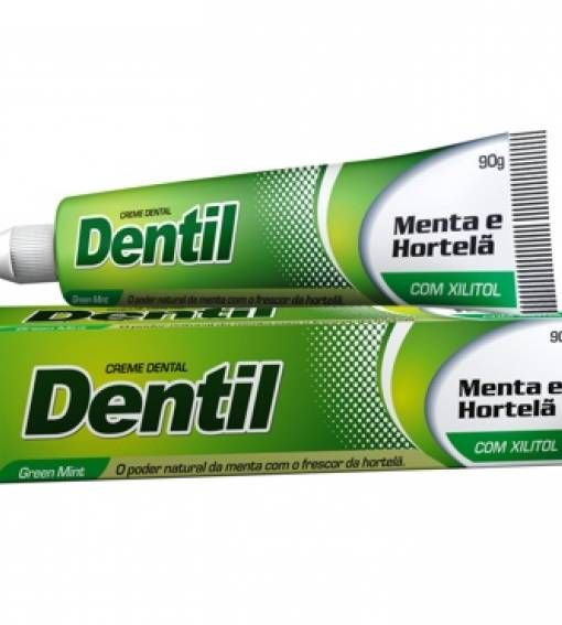 Creme Dental Dentil Menta e Hortelã 90g - Natura Ervas Creme Dental Dentil Menta e Hortelã 90g - Natura Ervas